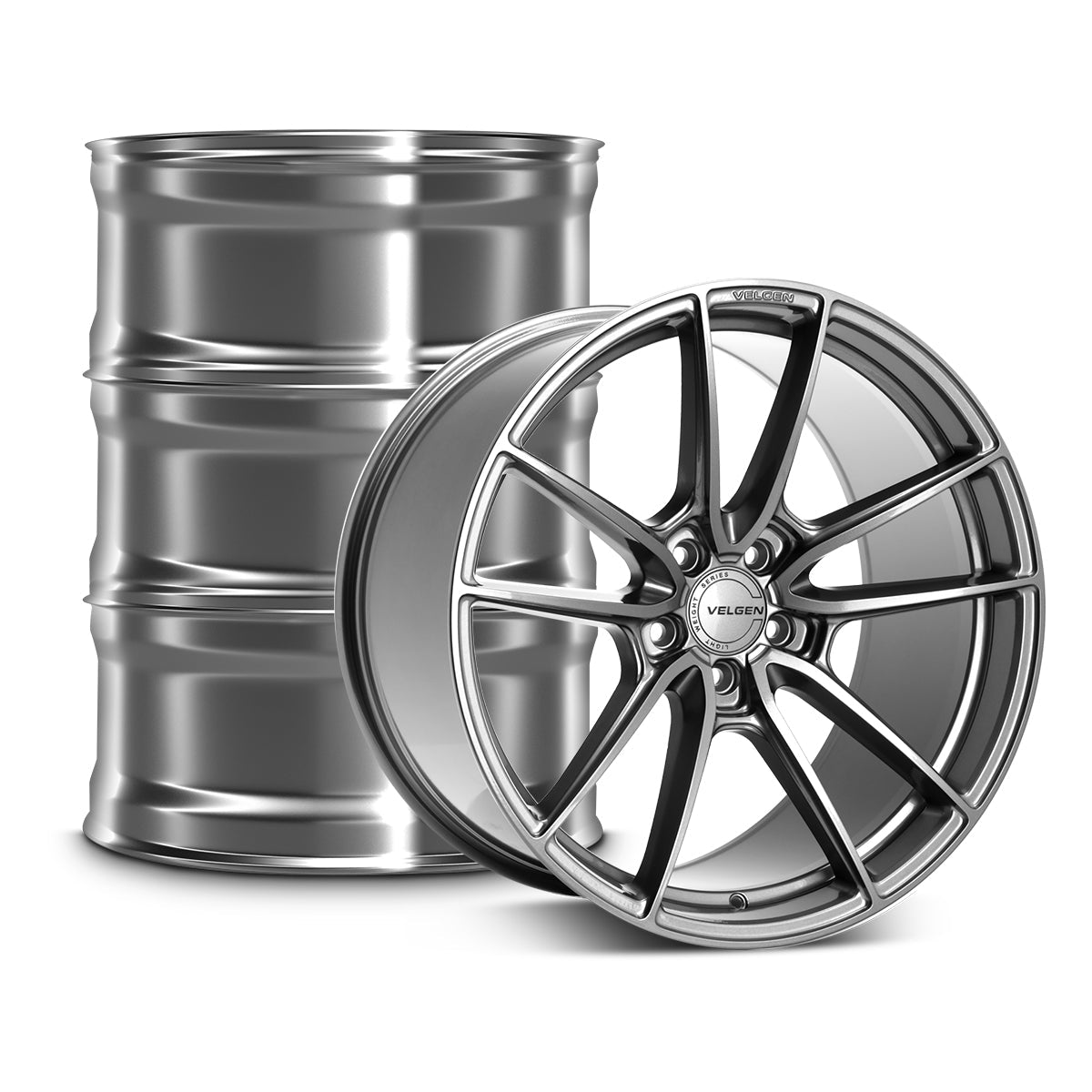2016+ Lexus GS 350 Velgen VF5 Wheel Set (Set of 4) - Gloss Gunmetal ...