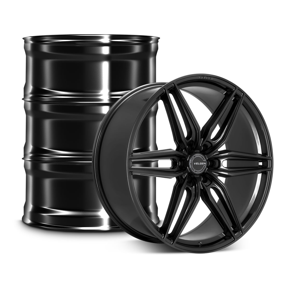 2021+ Ford F-150 Velgen VFF-6 Wheel Kit - Gloss Black - 22x10 – Velgen ...